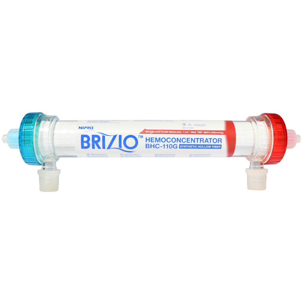 Quả Lọc Máu Dùng Trong Tim Phổi Nhân Tạo – Brizio™ Concentrator - Nipro ...